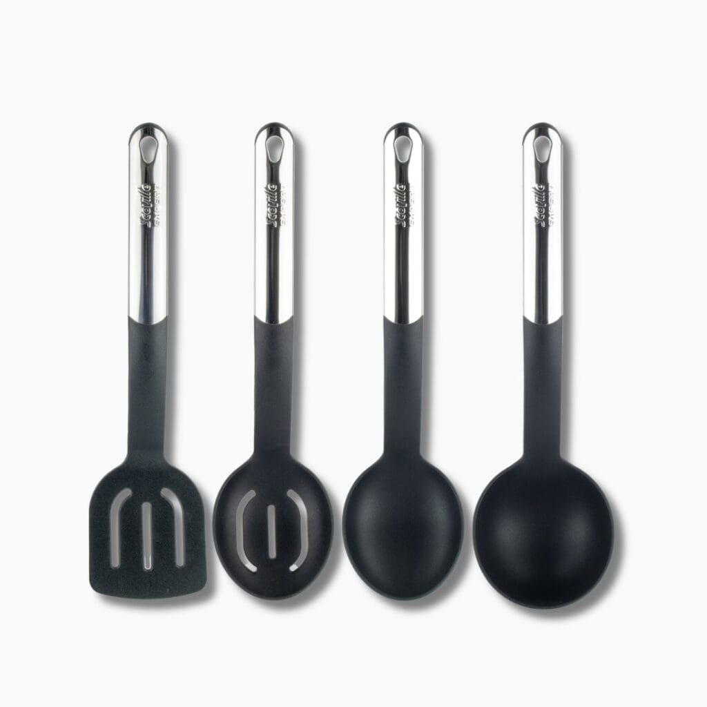 Scoville Expert 4pc Kitchen Utensil Set - Safe for Non-Stick